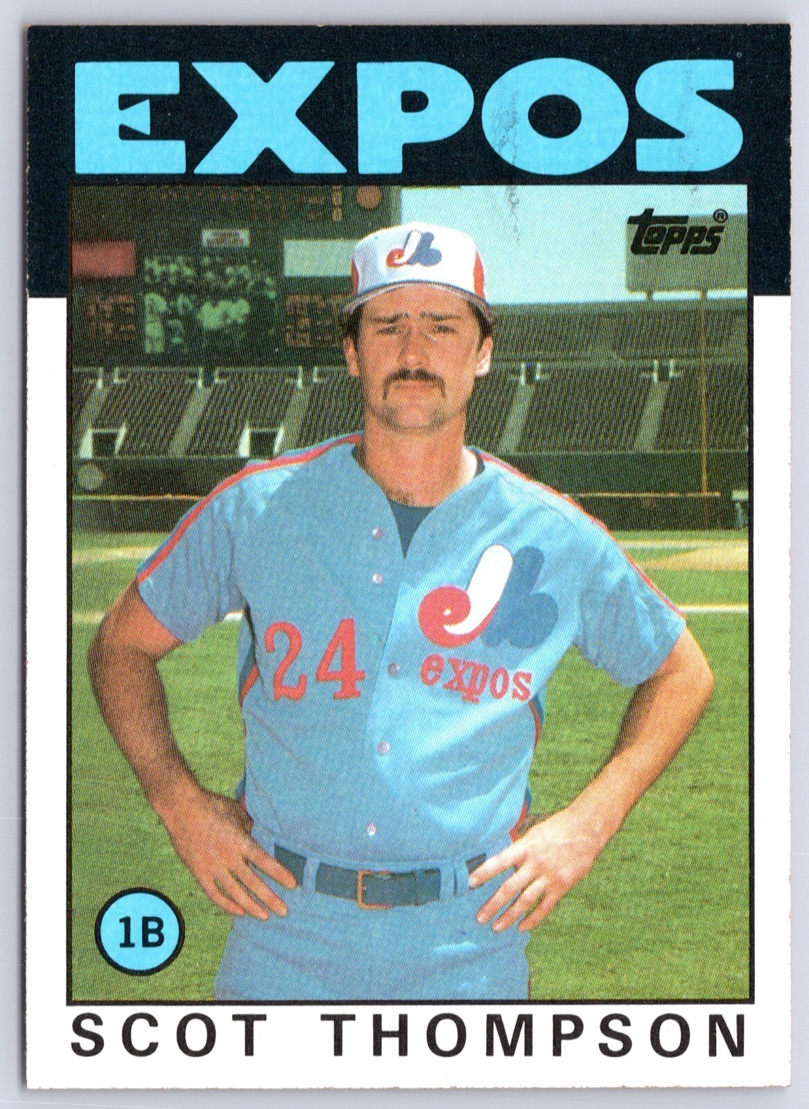 SCOT THOMPSON 1986 TOPPS 86 NO 93 NRMINT+ 55976 | eBay