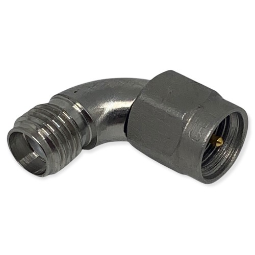 SMA MALE TO SMA FEMALE 18GHZ RADIUS RIGHT ANGLE ADAPTER | eBay