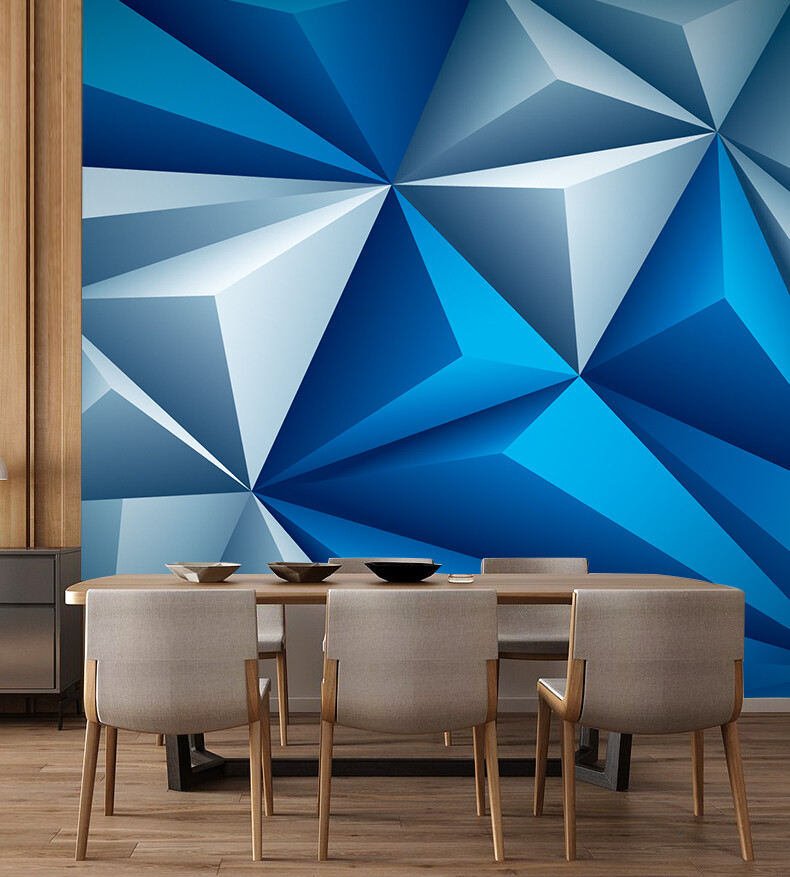 3d Geometric Wallpaper