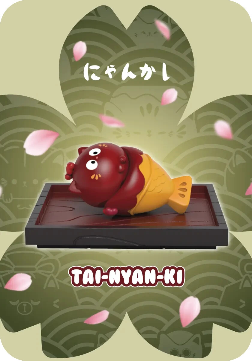 NYAN-KASHI Blind Box NYAMMY TREATS x MIGHTY JAXX - Tai Nyan Ki [Open ...