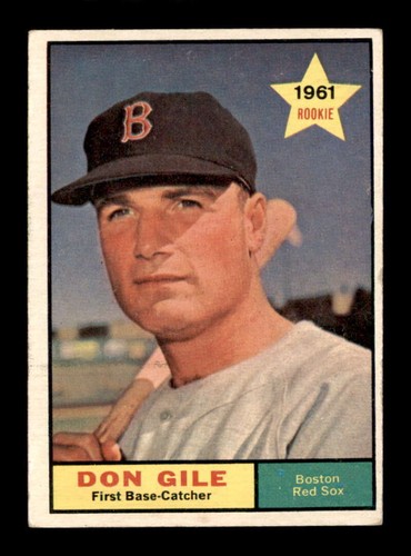 1961 Topps #236 Don Gile RC VG/VGEX X3392620 | eBay