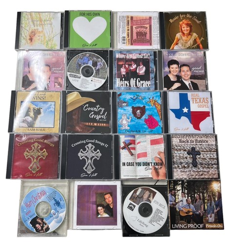 20 Christian CD Lot Mostly Sam Hall | eBay