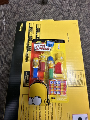 2004 TARA Simpsons Pez Candy Dispensers Party Favors Homer Bart Lisa ...