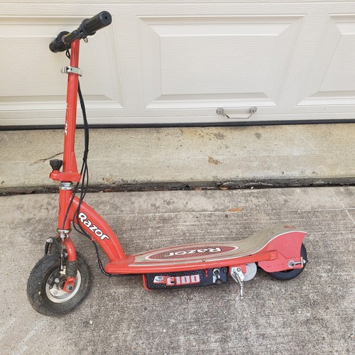 Razor E100 24V Electric Scooter - Red each | eBay