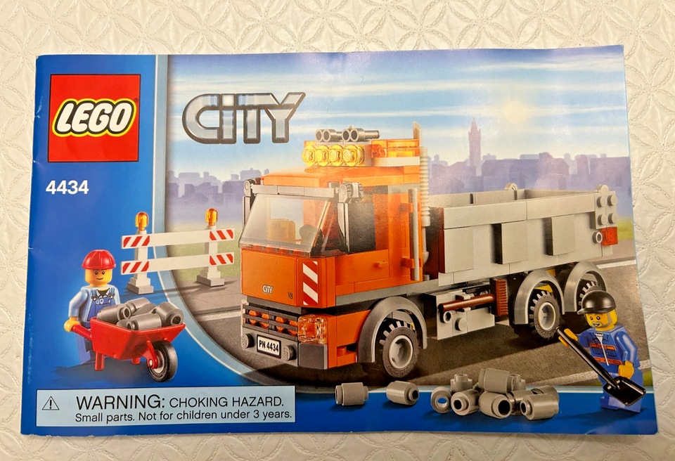 Lego City Dump Truck 4434 - Complete with box and instructions | eBay