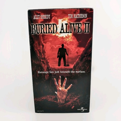 Buried Alive II VHS 1997 Ally Sheedy Tim Matheson Cult Horror Slasher ...