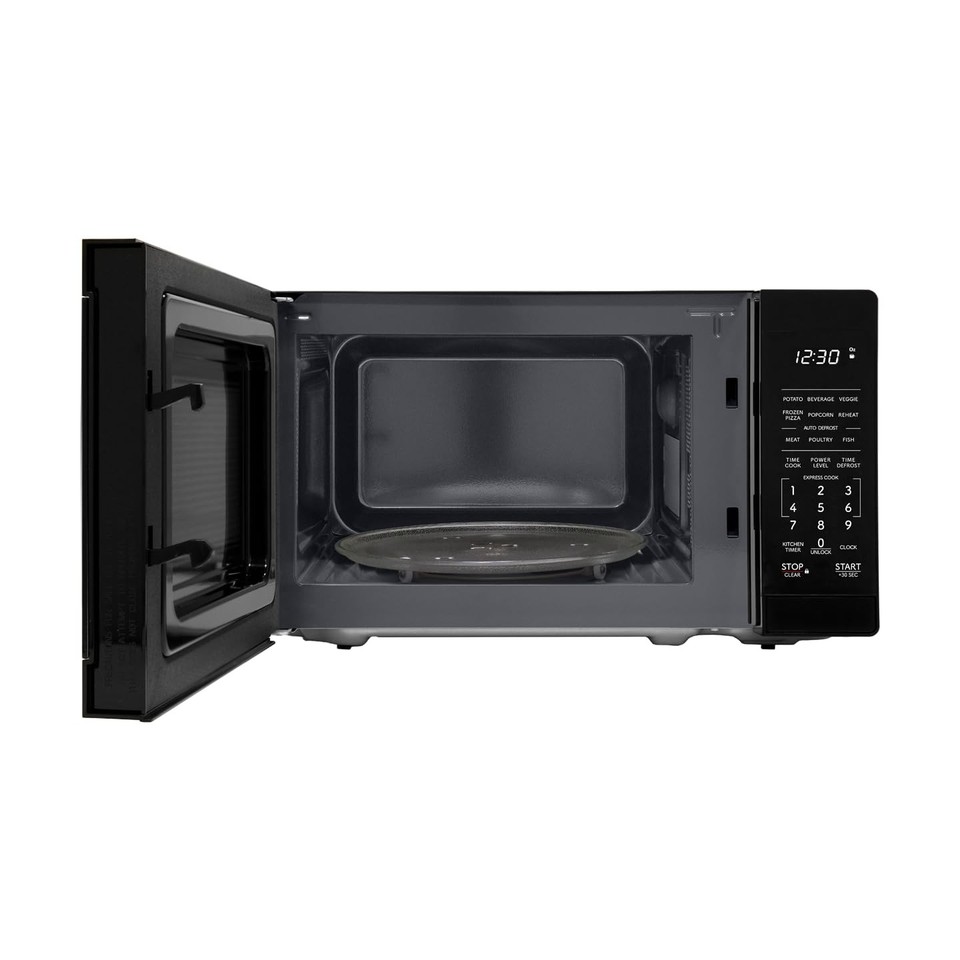 SHARP Compact Countertop Microwave Oven with Removable 10" Carousel ...