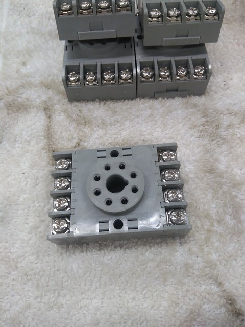 IDEC Sr2p-06 8 Pin Relay Socket Base 10a 300v for sale online | eBay