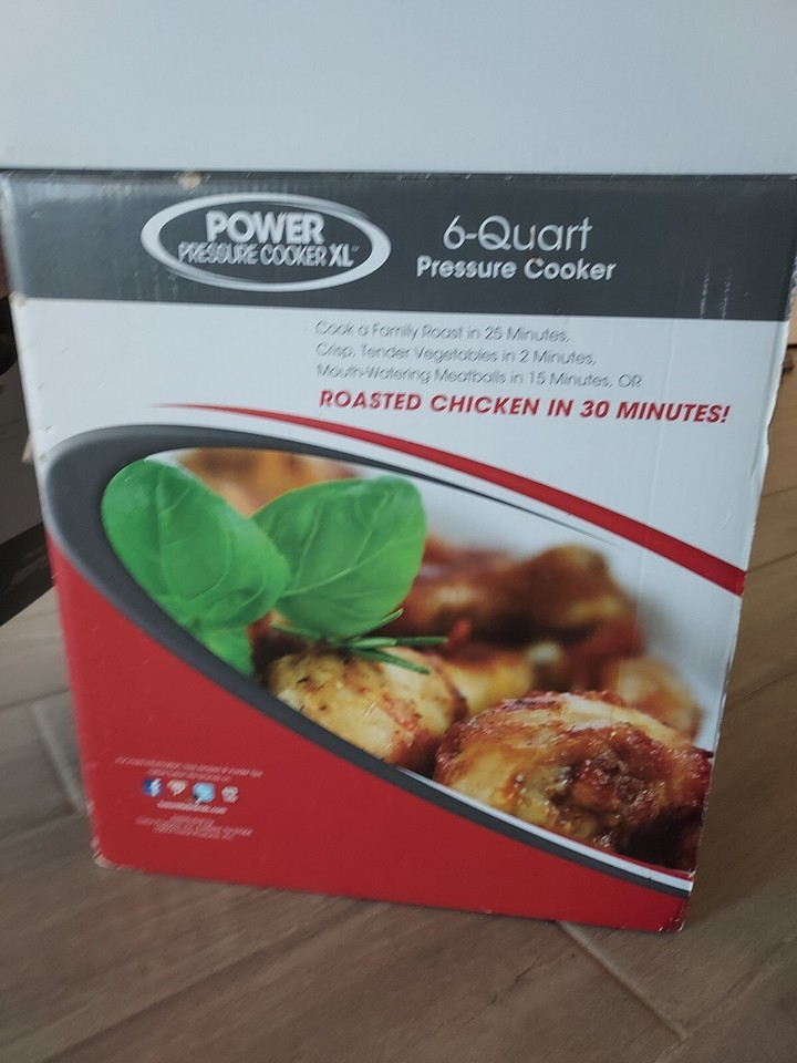 Power Pressure Cooker XL 6 Qt PPC790 Open Box | eBay