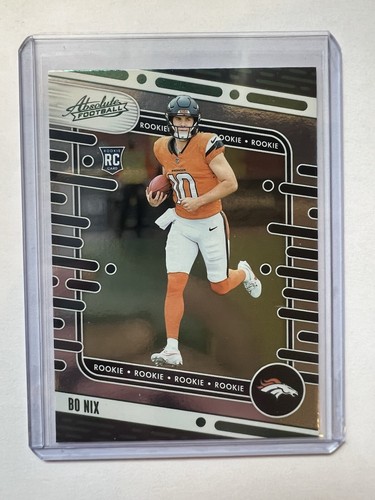 2024 Absolute Bo Nix Green Rookie Card | eBay