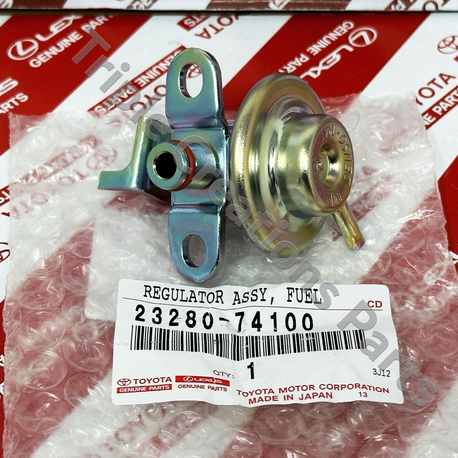Toyota Genuine 23280-74100 Regulator Assy Fuel Pressure 2328074100 OEM ...