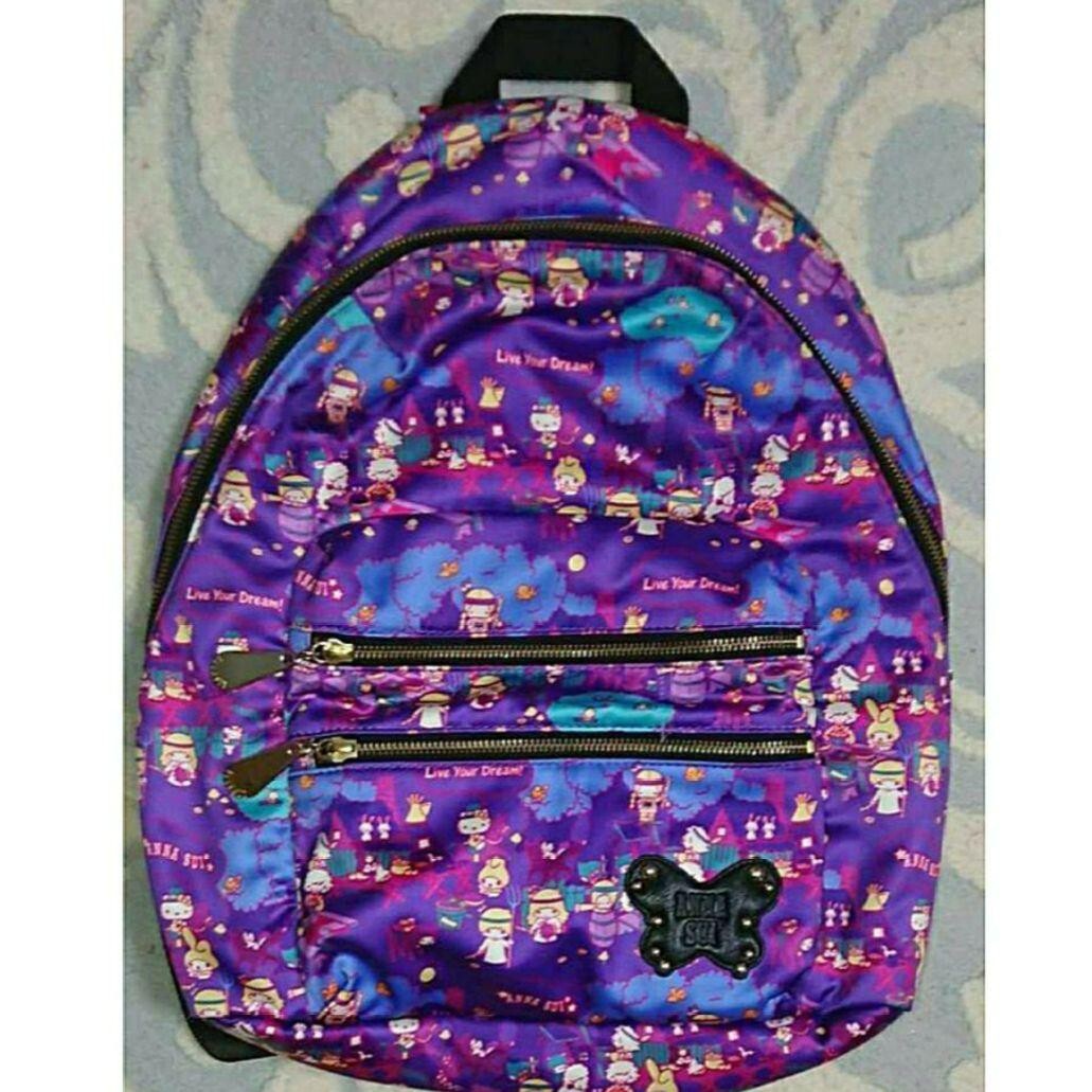 Anna Sui × Hello kitty Backpack Sanrio Characters Col… - Gem