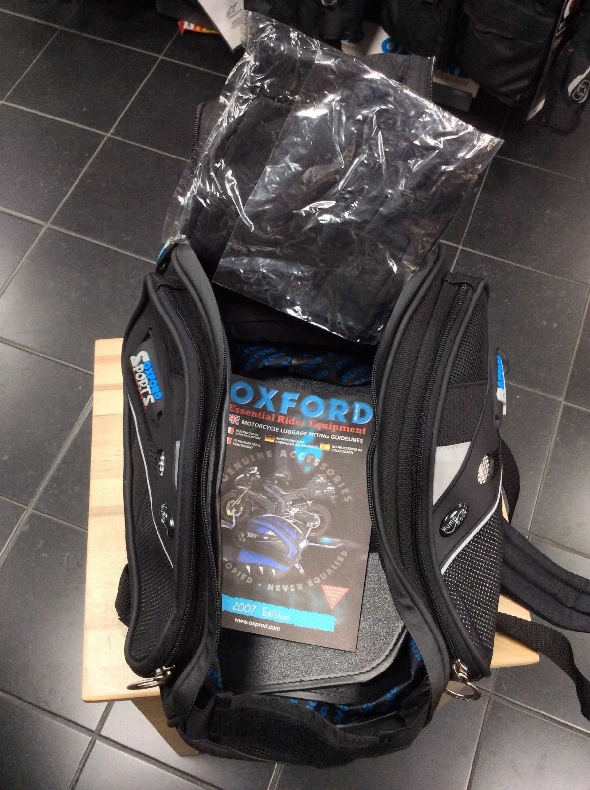 Oxford Hump Back Rucksack Motorcycle / Motorbike Luggage | eBay UK