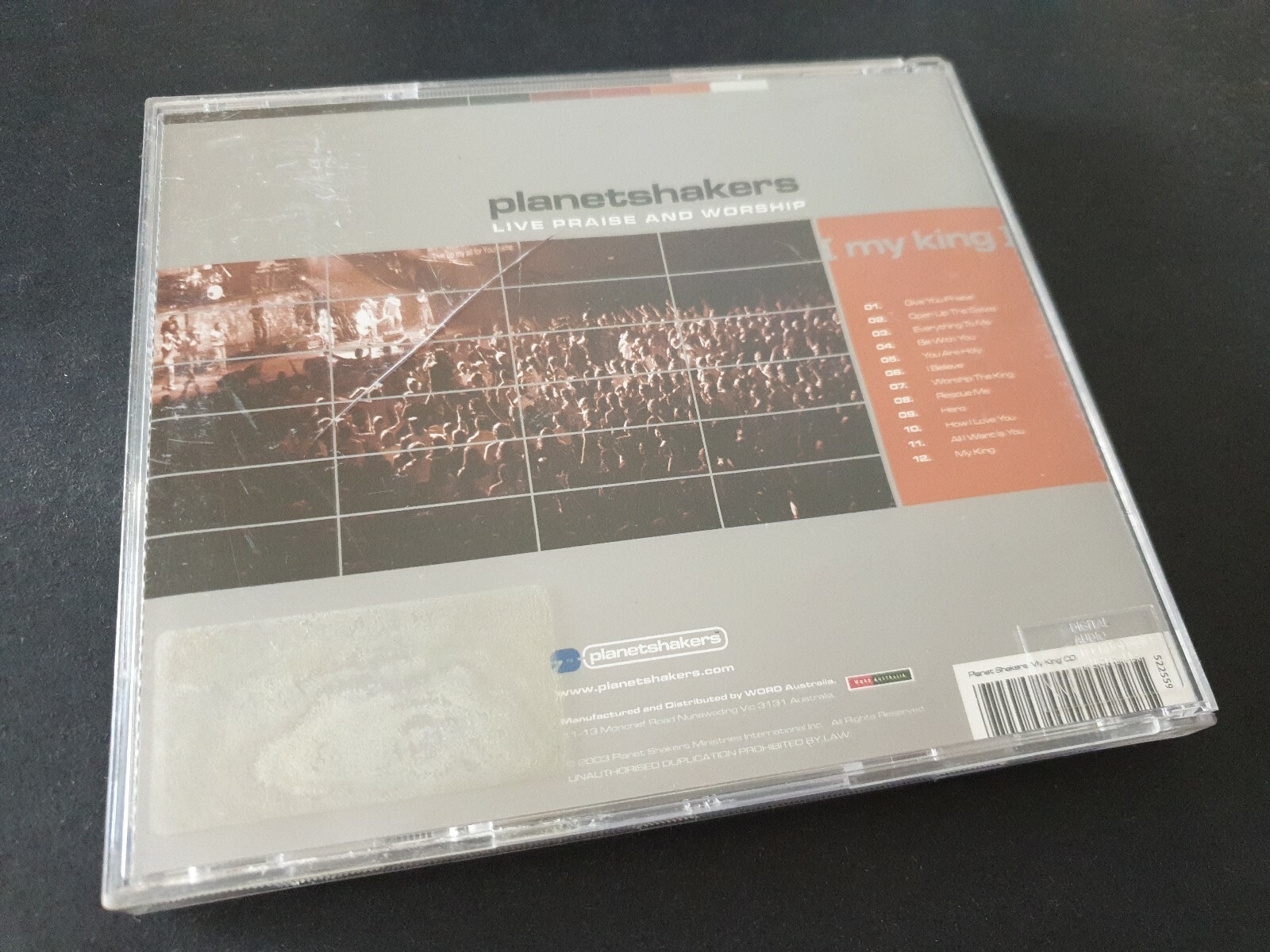 PLANETSHAKERS (MY KING) - 'Live Praise And Worship' CD Album 2003 | eBay