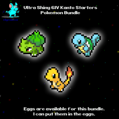 Pokemon Gen 6 Starters