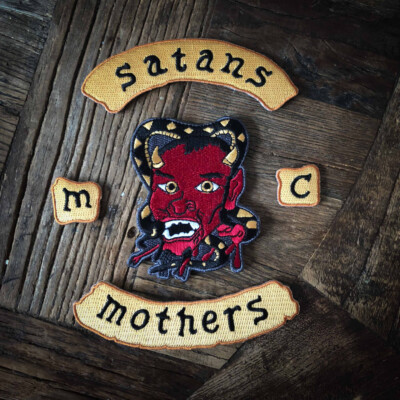 Satans Mothers Embroidered Patch Set | eBay