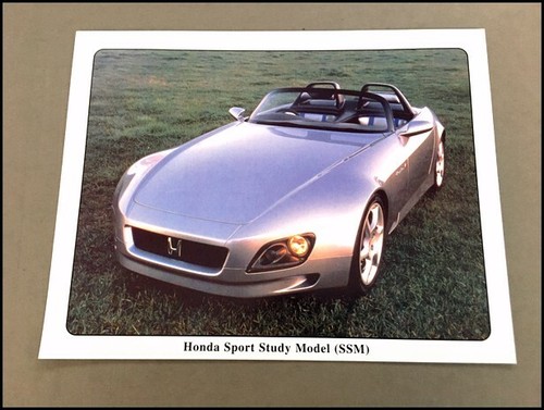 1995 Honda SSM Concept S2000 2000 Original 1-page Car Brochure Leaflet ...