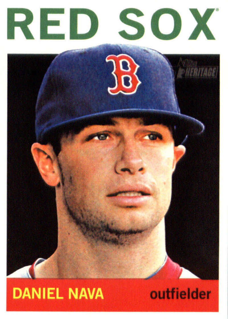 2013 Topps Heritage #343 Daniel Nava Red Sox NM-MT | eBay