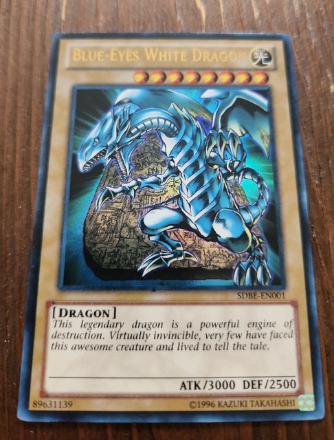 Yu-Gi-Oh! TCG Blue-Eyes White Dragon Structure Deck: Saga of Blue-Eyes ...