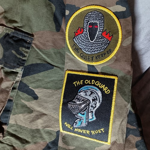 Warren Lotas XL $395 Cowboy Nuke M65 Rip-Stop Woodland Camo Jacket w/ 6 ...