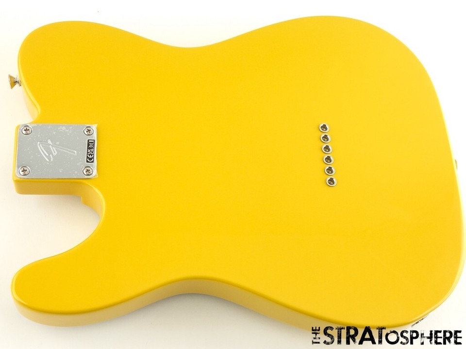 Fender Player II Modified Telecaster Tele LOADED BODY Sunshine Yellow ...