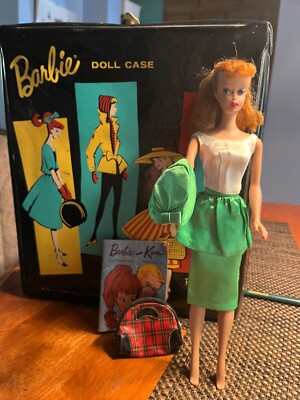 original barbie doll 1959-1963. Nose has very minor damage. Original ...