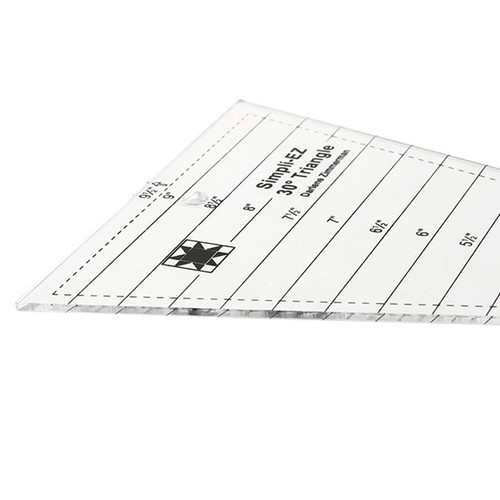 3pcs/set DIY Lightweight Quilting Tools Patchwork Template Sewing Clear ...