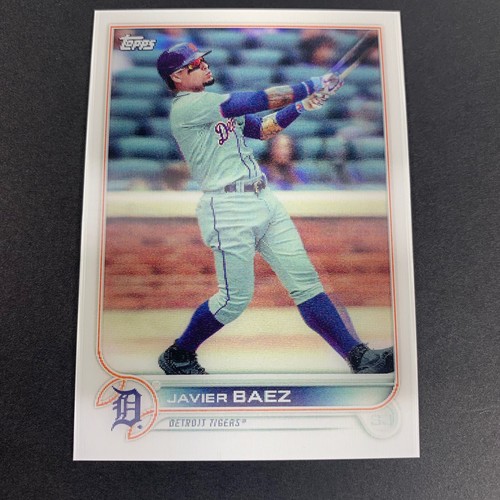 JAVIER BAEZ 2022 TOPPS MLB 3D BASEBALL #571 TIGERS | eBay