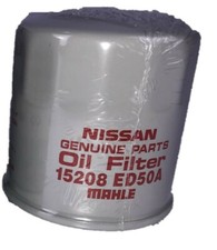 Genuine Nissan Oil Filter Element Petrol Engines Part 15208ED50A for ...