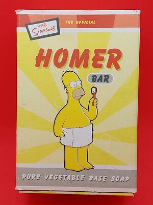 Official "The Simpsons" Homer Bar Soap Collectible in Original ...