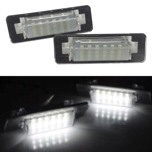 NO ERROR WHITE LED LICENSE PLATE LIGHT LAMP Fits 94-00 W202 C230 C280 ...