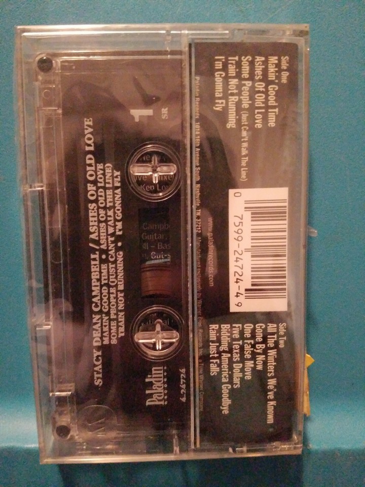 Stacy Dean Campbell ♫ Ashes Of Old Love RARE Cassette New in factory ...