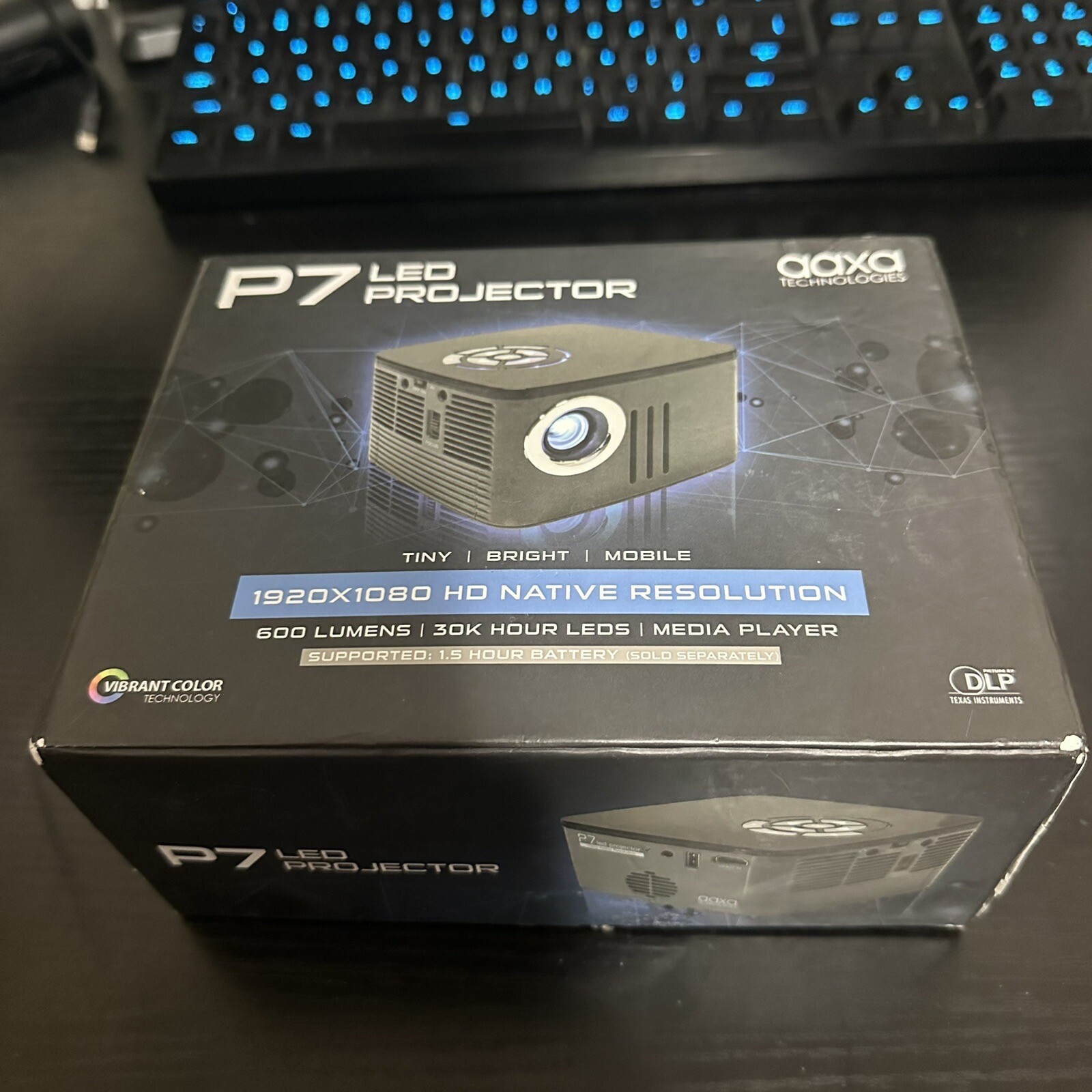 AAXA P7 Mini Projector, Native Full HD Resolution, 30,000 Hours LED ...