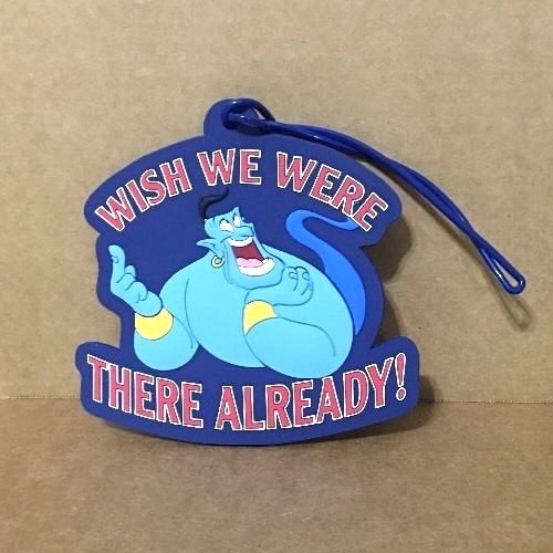Disney Parks Aladdin Genie Wish We Were There Already Luggage Suitcase ...
