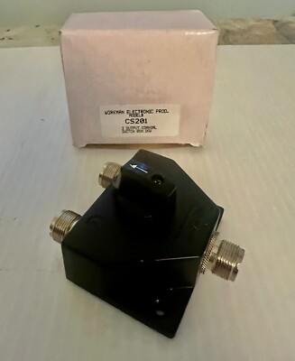 Workman Bandit CS201 2 Way CB Radio Coaxial Antenna Switch Box Brand ...