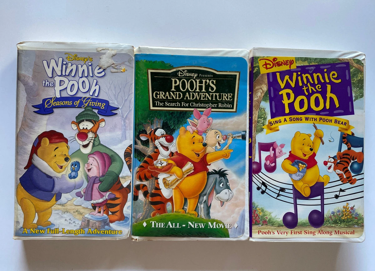 The Many Adventures Of Winnie The Pooh Vhs Ebay