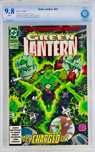 Green Lantern #43 CBCS 9.8 White Pages D.C. Comics 1993 NM/MT No Reserve! | eBay