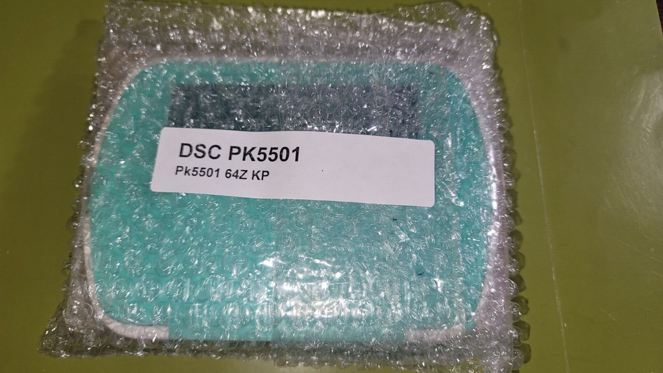 DSC PK5501 PowerSeries Keypad up to 64 Zone LCD Picture Icon Fixed ...