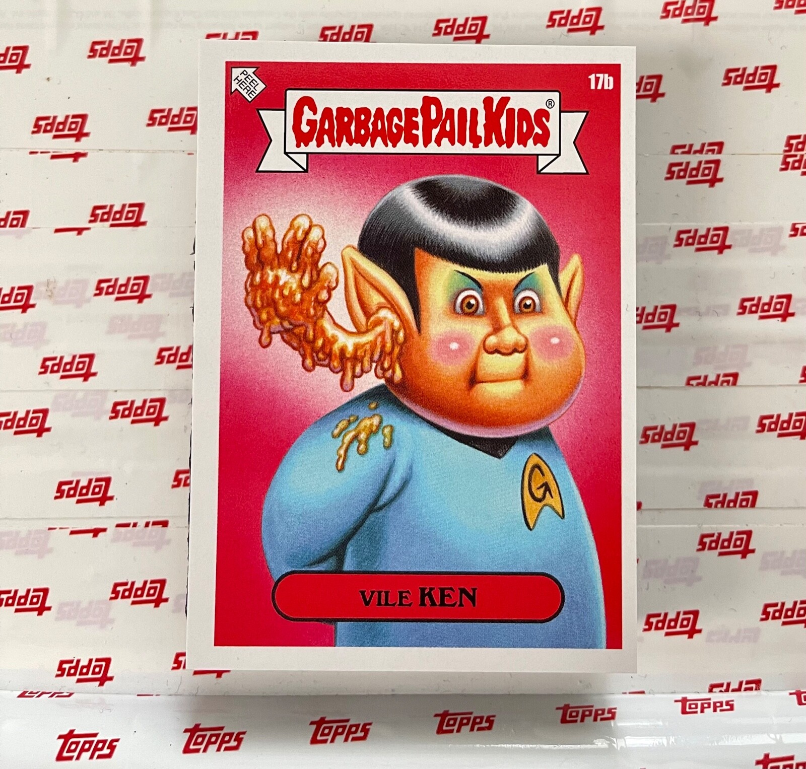 2021 Garbage Pail Kids GPK Sticker Bizarre Holidays VILE KEN 17b PR=542 ...
