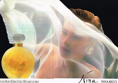 PUBLICITE ADVERTISING 124 1987 NINA RICCI parfum NINA ( 2p) | eBay