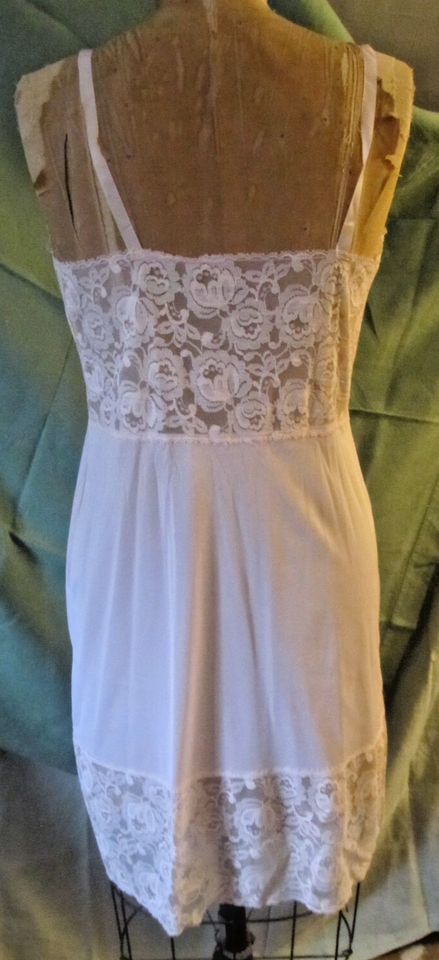 Vintage 50's pink & lace Nylon Opalaire negligee classic pin-up ...