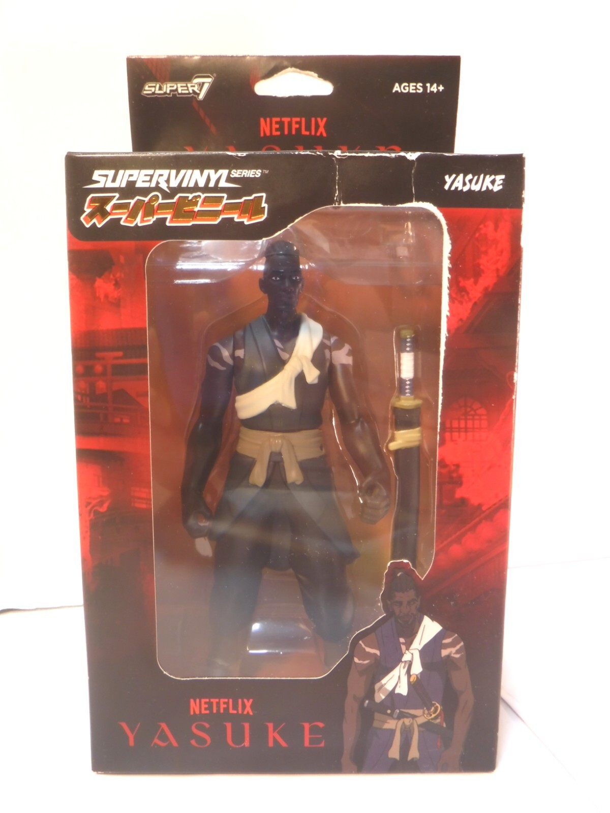 Super7 NetFlix Yasuke 6" Vinyl Figure Wave 1 Yasuke Sealed NIB 090722WT ...