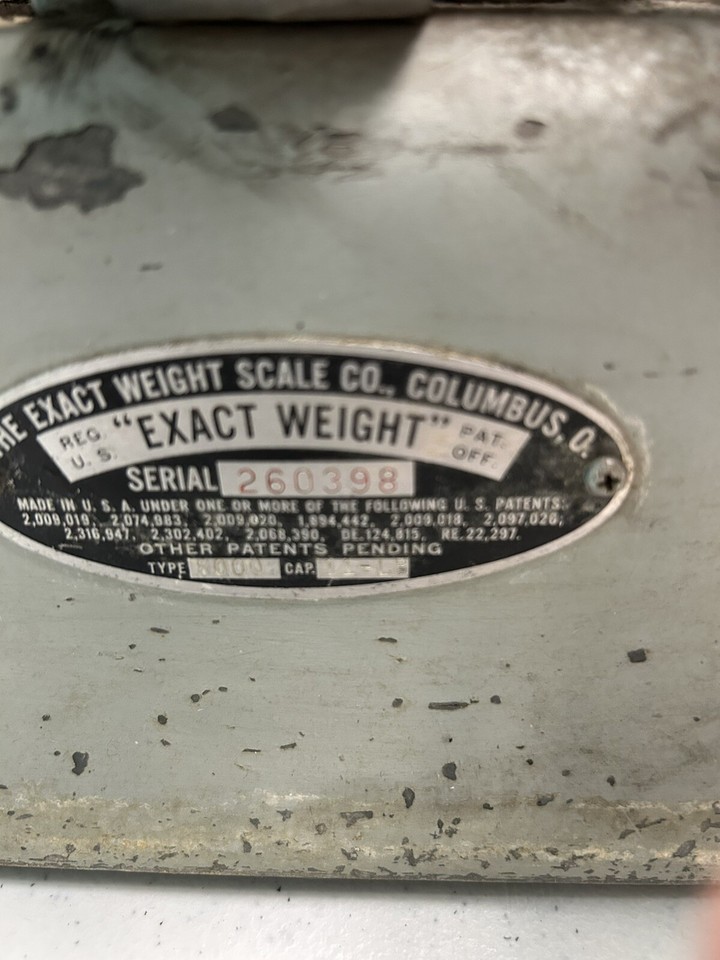 Vintage Exact Weight Scale - Free Shipping! | eBay