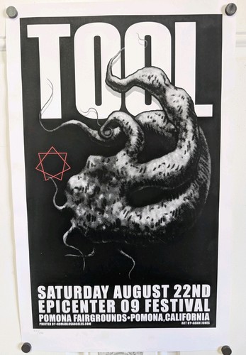 TOOL Concert Poster August 22 2009 Pomona | eBay