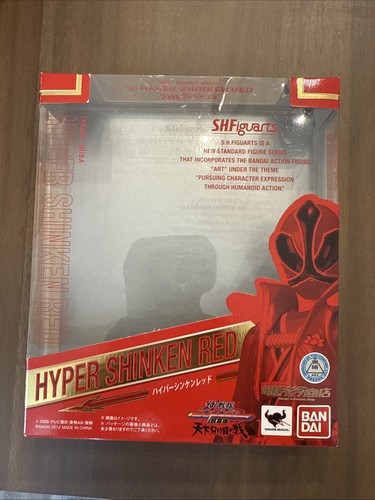 Bandai S.H.Figuarts Hyper Shinken Red Samurai Sentai Shinkenger Action ...
