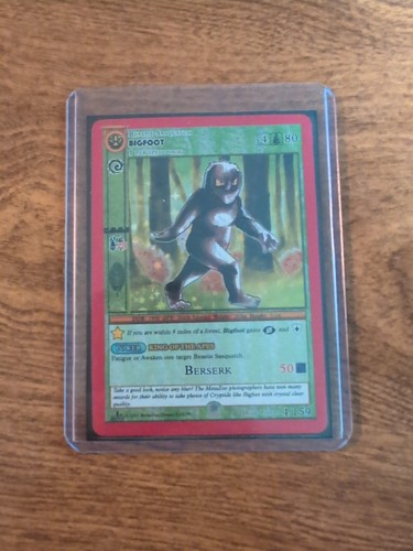 MetaZoo BIGFOOT 4/159 Full Holo (2021 Cryptid Nation 1st Edition) NM ...