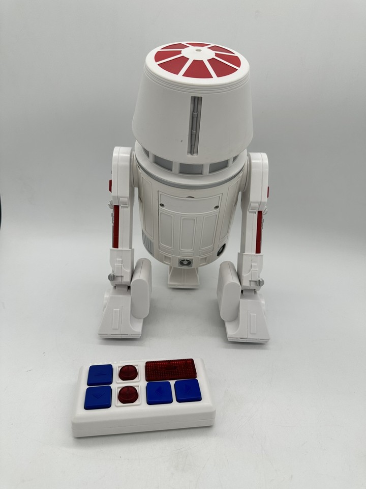 ROBOT Disney Custom Star Wars R2-D2 R5 White Red Remote Control Droid ...