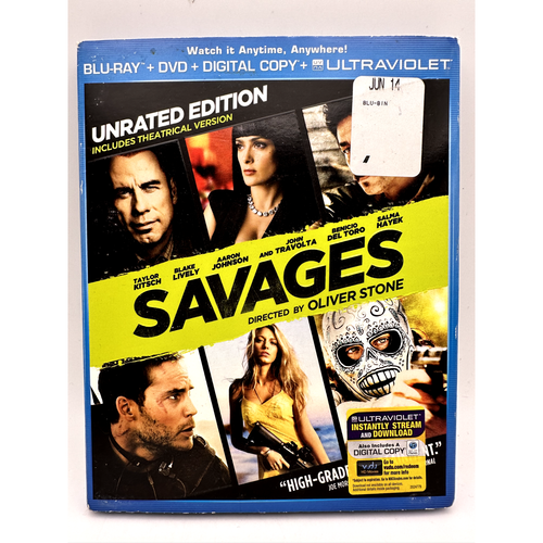 SAVAGES (2012) Unrated Edition BLU-RAY Taylor-Johnson Kitsch Lively 25192123702| eBay