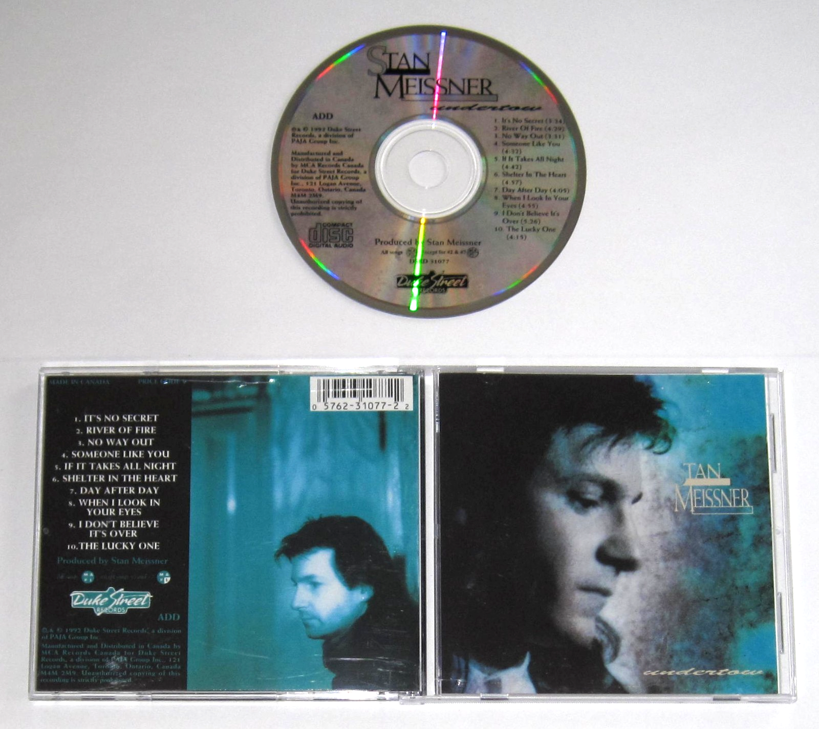 Stan Meissner - Canada CD - "Undertow" - VG+ | eBay