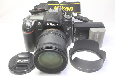 AS IS Nikon D D80 10.2MP Digital SLR Camera Black Kit w/ 18-135mm Lens ...